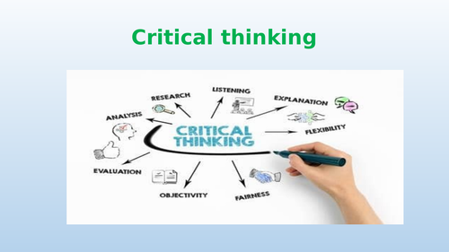 Critical Thinking | Teaching Resources