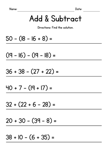 Order of Operations - Four Numbers | Teaching Resources Order of Operations - Four Numbers | Teaching Resources