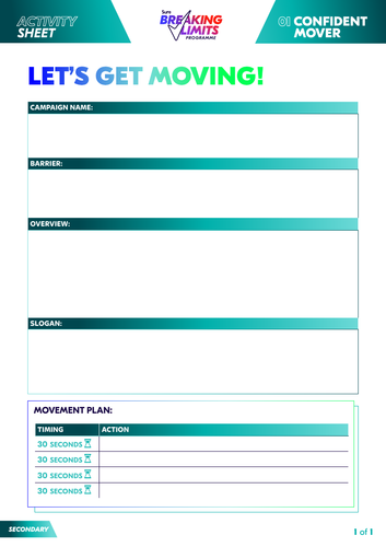 Sure Breaking Limits Programme – For Primary Schools | Teaching Resources