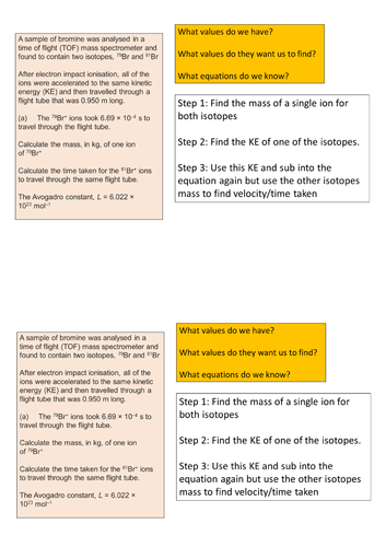 Time of flight calculations A LEVEL | Teaching Resources