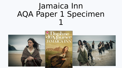 AQA GCSE English Paper 1 Jamaica Inn | Teaching Resources