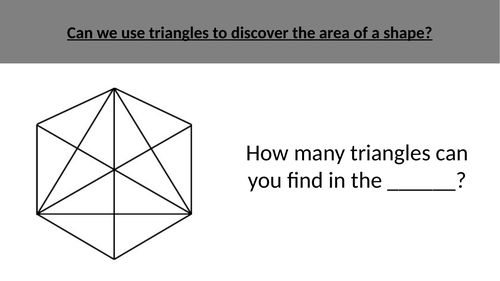 How many triangles? - Starter | Teaching Resources