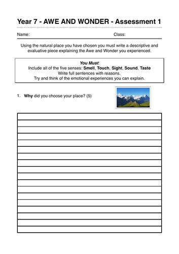 KS3 RE assessment pack | Teaching Resources