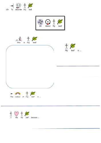 Leaf man- Activity sheet pack | Teaching Resources