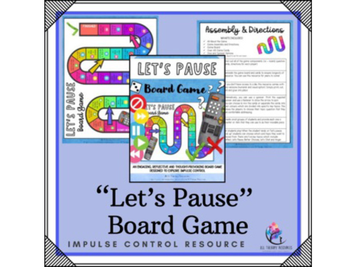 Let's Pause - Impulse Control Anger Management Game - SEL Emotional ...