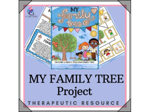Family Tree Project - All About me & my Heritage Project Activity ...