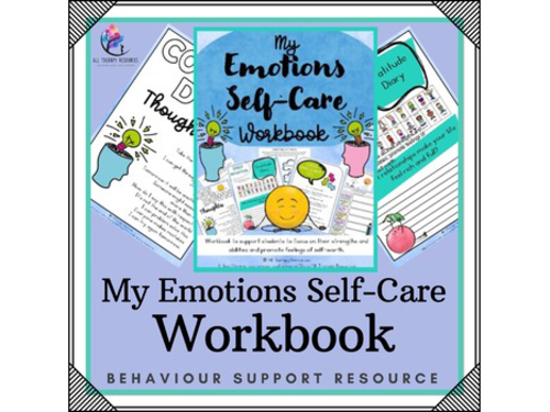 Behaviour Support: My Emotions Self-Care Workbook Social Emotional ...