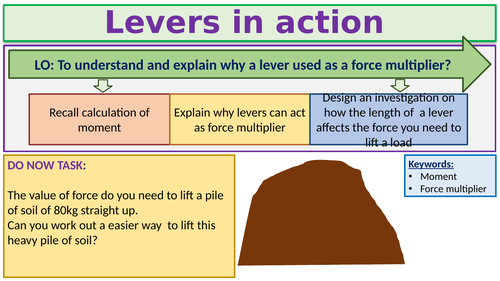 Secondary force and motion resources