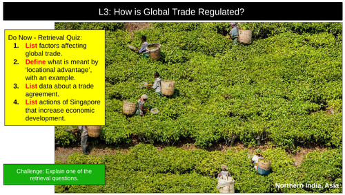 Trade Regulated Cambridge International | Teaching Resources