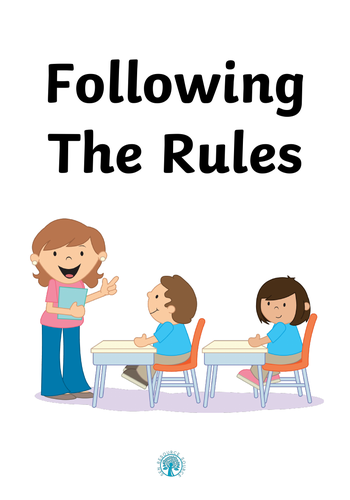 Following the Rules Social Story | Teaching Resources Following the Rules Social Story | Teaching Resources