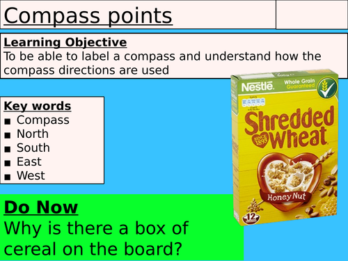 L3 - Compass points slides and resources | Teaching Resources