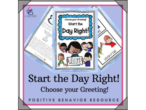 Good Morning Greetings - Start the Day Right! Visual Signs, Poster ...