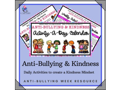 Anti Bullying And Kindness Activities World Kindness Day Acts Of