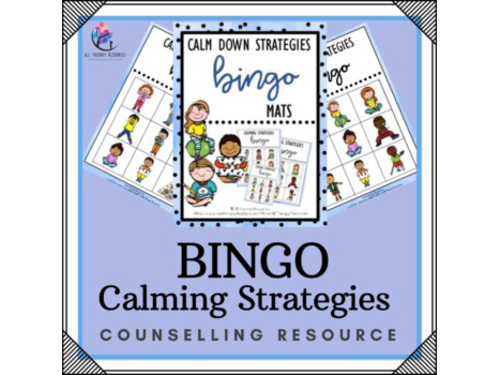 Calming and Coping Strategies Bingo Activity | Teaching Resources