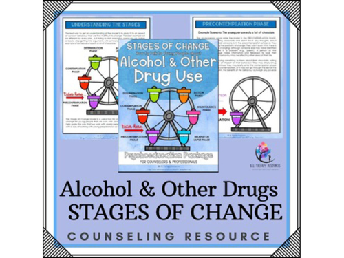 ALCOHOL & OTHER DRUGS | Stage of Change | Teenage Counseling Support ...