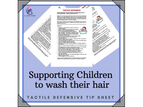 Sensory Processing - Tactile Defensive - Children Resistent to Washing ...