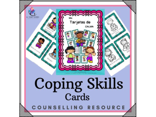 SPANISH VERSION - My Coping Skills Cards & Posters - behavior ...