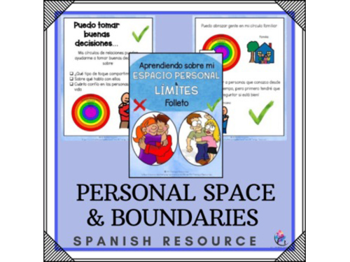 SPANISH VERSION Personal Space & Boundaries Visual Social Narrative ...