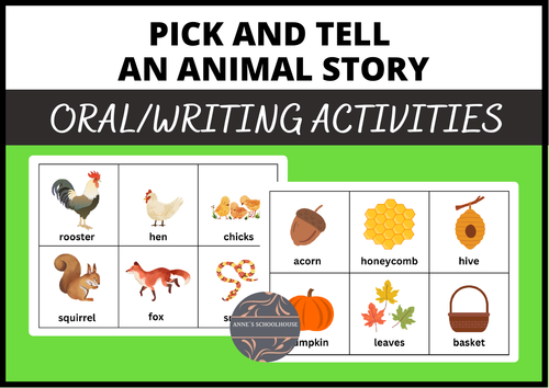 Story Cards: Animal Stories/Story Telling/Creative Writing | Teaching ...