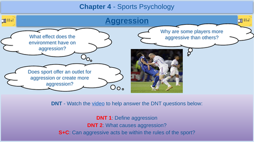 Aggression - GCSE Physical Education - AQA | Teaching Resources