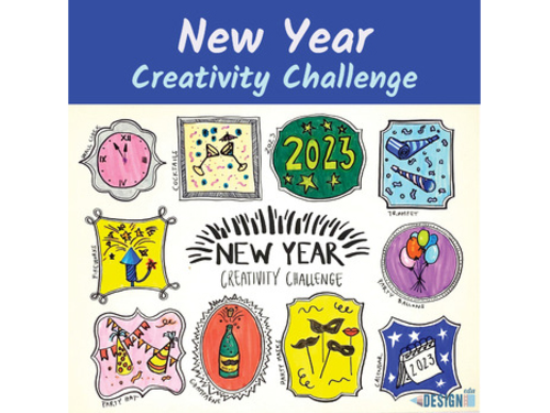 New Year Creativity Challenge - Finish the picture! | Teaching Resources