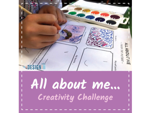 All About Me... Back to School Creativity Challenge - Finish the ...
