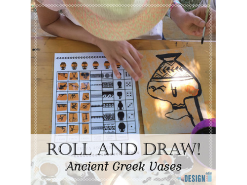 Roll and Draw! - Ancient Greek Vases - with video | Teaching Resources