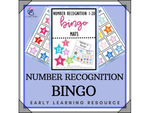 Number Recognition BINGO 1-20 | Teaching Resources