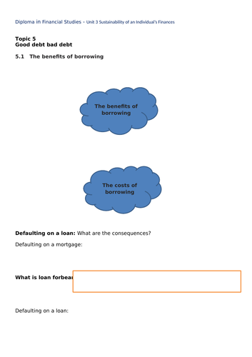 LIBF Unit 3 Topic 5 | Teaching Resources LIBF Unit 3 Topic 5 | Teaching Resources