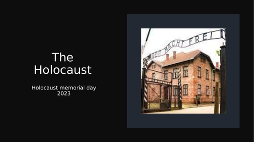 Holocaust memorial assembly/ form time | Teaching Resources