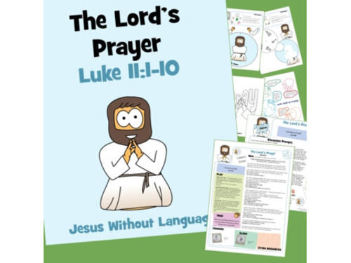 The Lord's Prayer - Luke 11 - Kidmin Lesson & Bible Crafts | Teaching ...