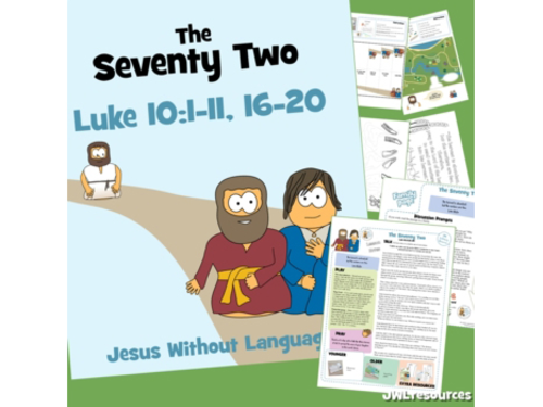 The Seventy Two - Luke 10 - Kidmin Lesson & Bible Crafts | Teaching ...