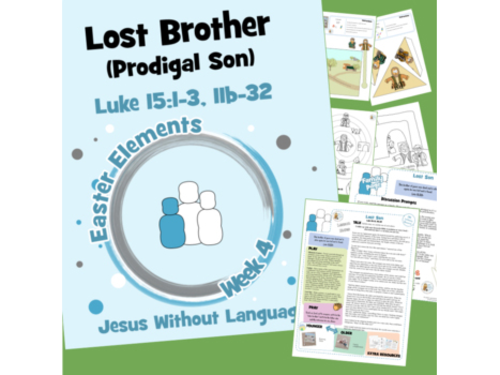 Lost Brother Lent 4 (The prodigal) - Kidmin lessons and Bible crafts ...