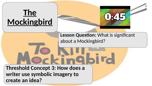 To Kill A Mockingbird - Mockingbird | Teaching Resources