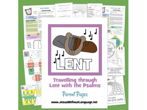 Lent through the Psalms - Family Lent study. | Teaching Resources