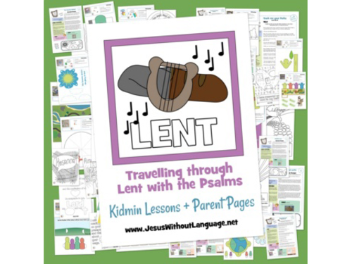 Lent through the Psalms - Kidmin lessons and Bible crafts + Family Lent ...