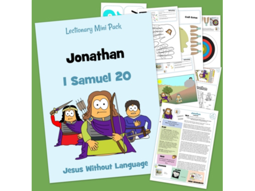 Jonathan Kidmin Lesson & Bible Crafts - 1 Samuel 20 | Teaching Resources