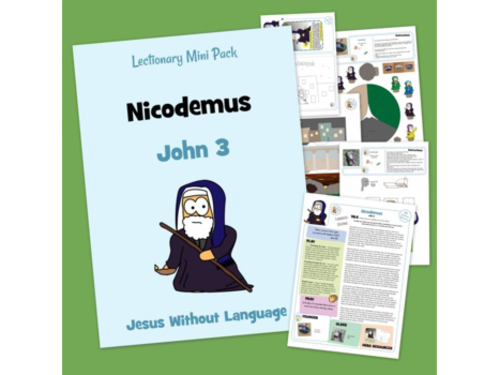 Nicodemus Kidmin Lesson & Bible Crafts - John 3 | Teaching Resources