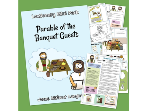 Parable of the Banquet Guests Kidmin Lesson | Teaching Resources