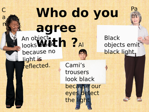 KS3 physics, light colour concept cartoon | Teaching Resources