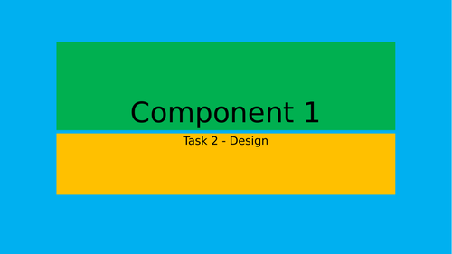BTEC DIT 2022 Component 1 Assessment Guide - Task 2 Design | Teaching ...