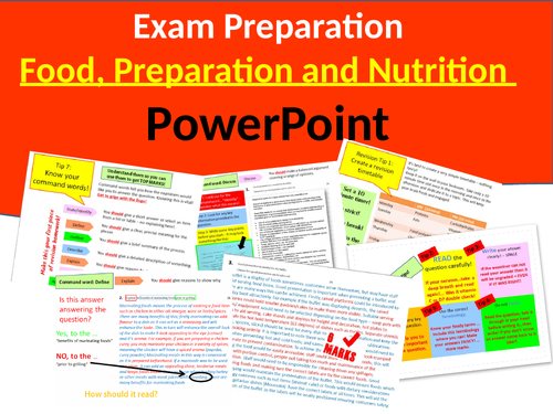Food Revision: GCSE Written Exam Preparation | Teaching Resources