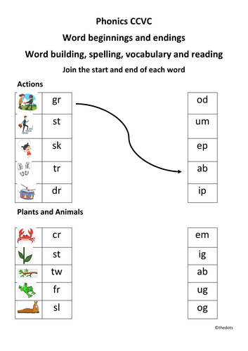 Phonics Worksheet | Teaching Resources