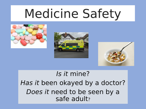 Medicine Safety - KS2 - SEN | Teaching Resources
