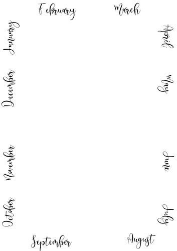 Calendar Tree Template | Teaching Resources