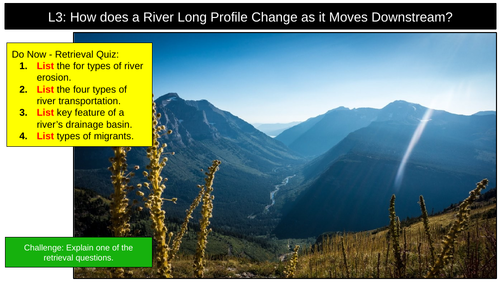 Rivers Long Profile | Teaching Resources