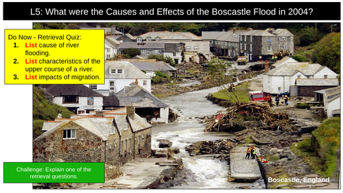 Boscastle Flood | Teaching Resources