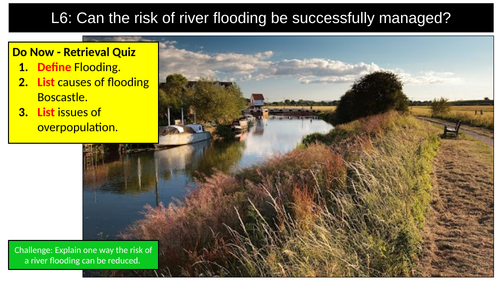 River Management | Teaching Resources