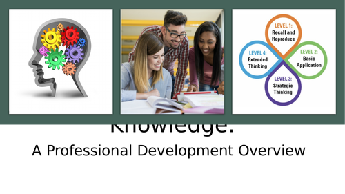 Depth of Knowledge PowerPoint | Teaching Resources