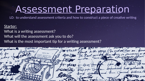 Descriptive Writing Assessment - Fantasy | Teaching Resources